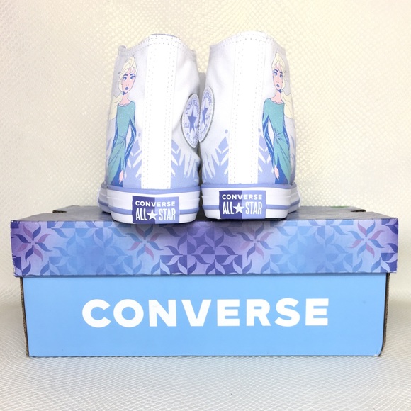 Converse | Shoes | New Converse X Disney Frozen 2 Elsa Hitop Chucks ...